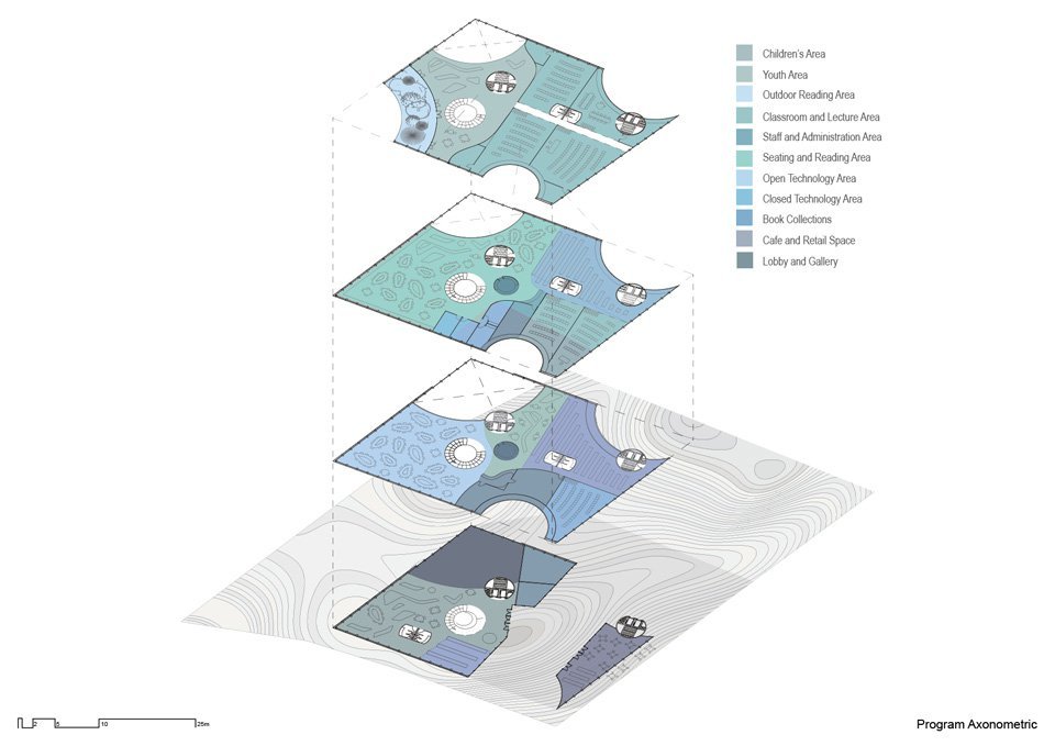Gallery of Green Square Library & Plaza Competition Entry / Bild ...