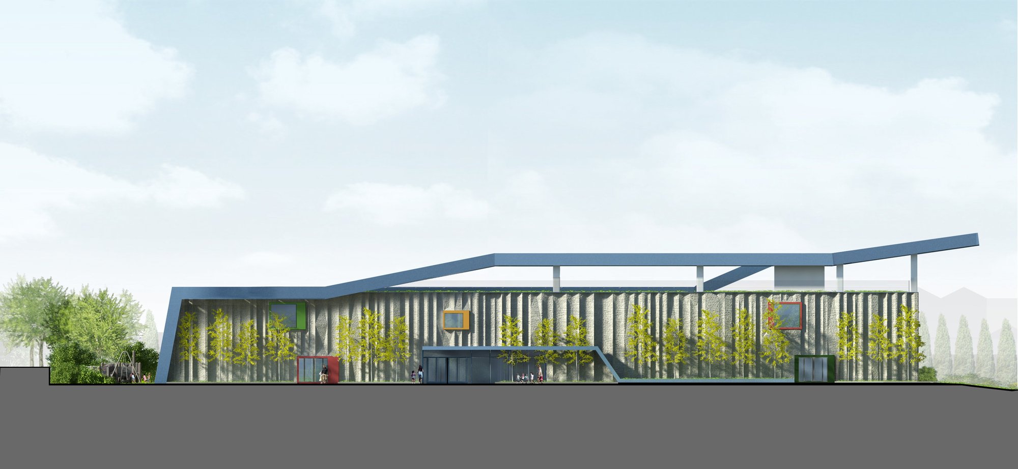 Gallery of SOM breaks ground on New York's First Net Zero Energy School - 8