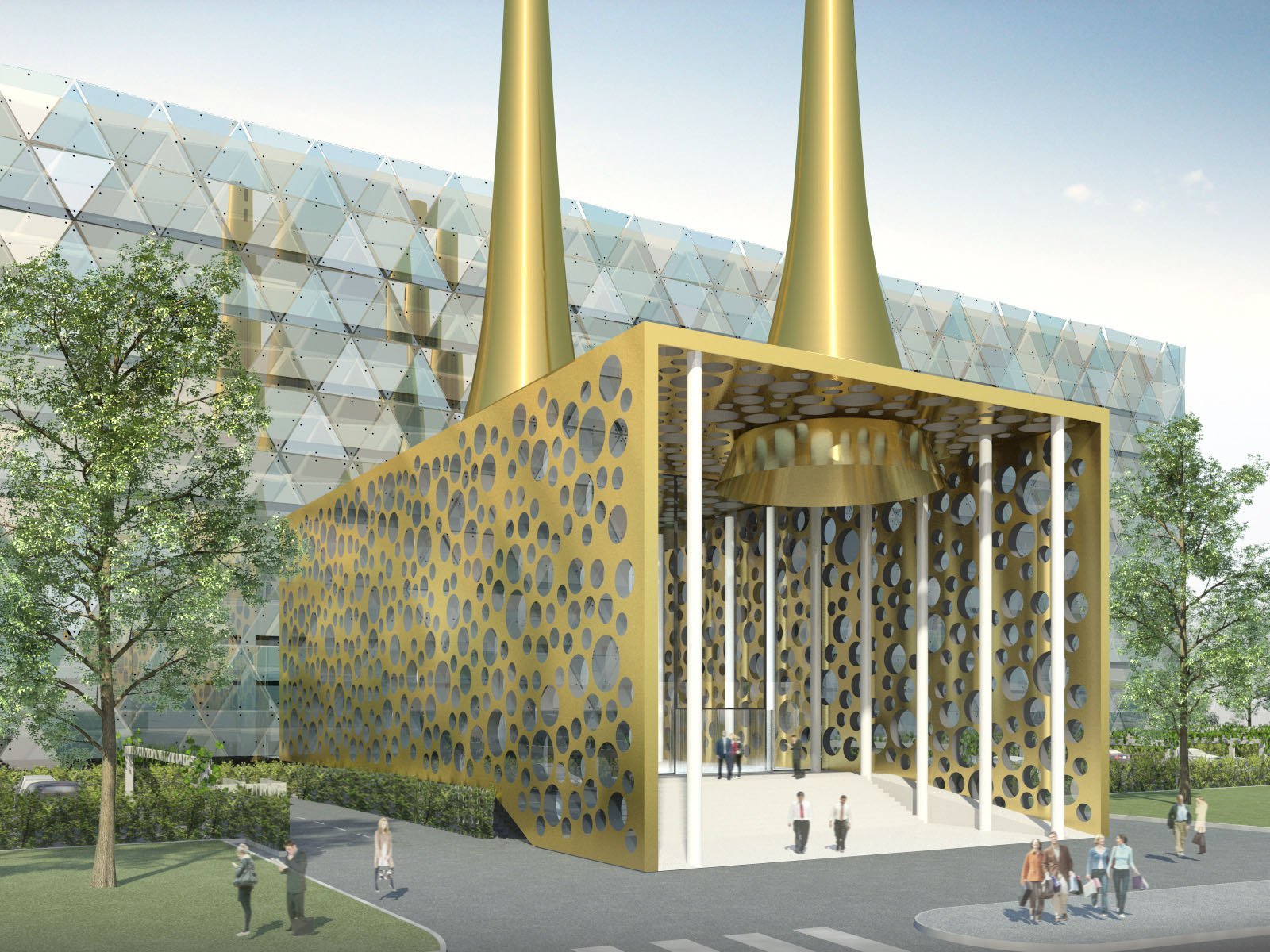 Gallery of TBC Bank Headquarters Competition Entry / Studio Kalamar - 19