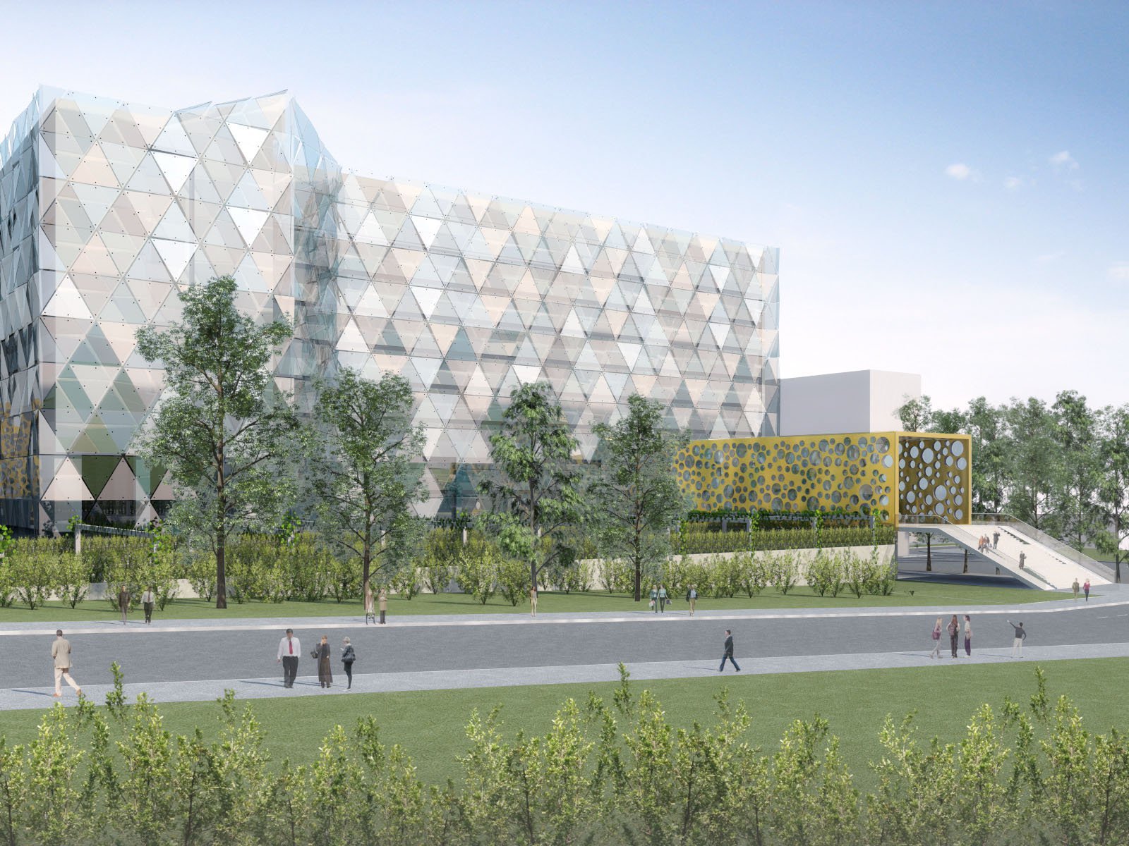 Gallery of TBC Bank Headquarters Competition Entry / Studio Kalamar - 14