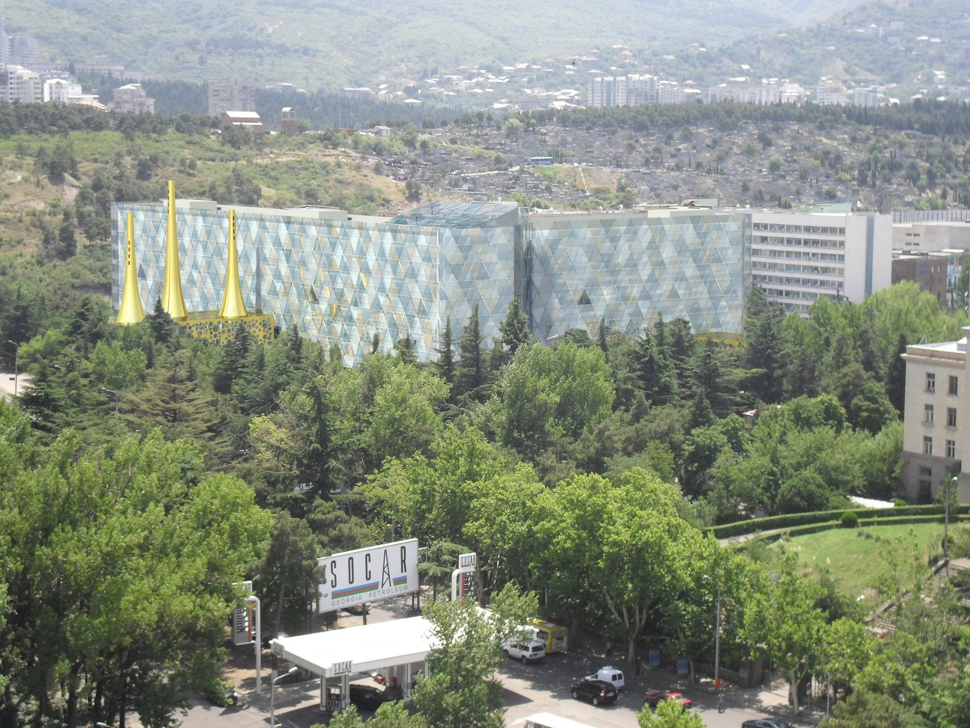 Gallery of TBC Bank Headquarters Competition Entry / Studio Kalamar - 7
