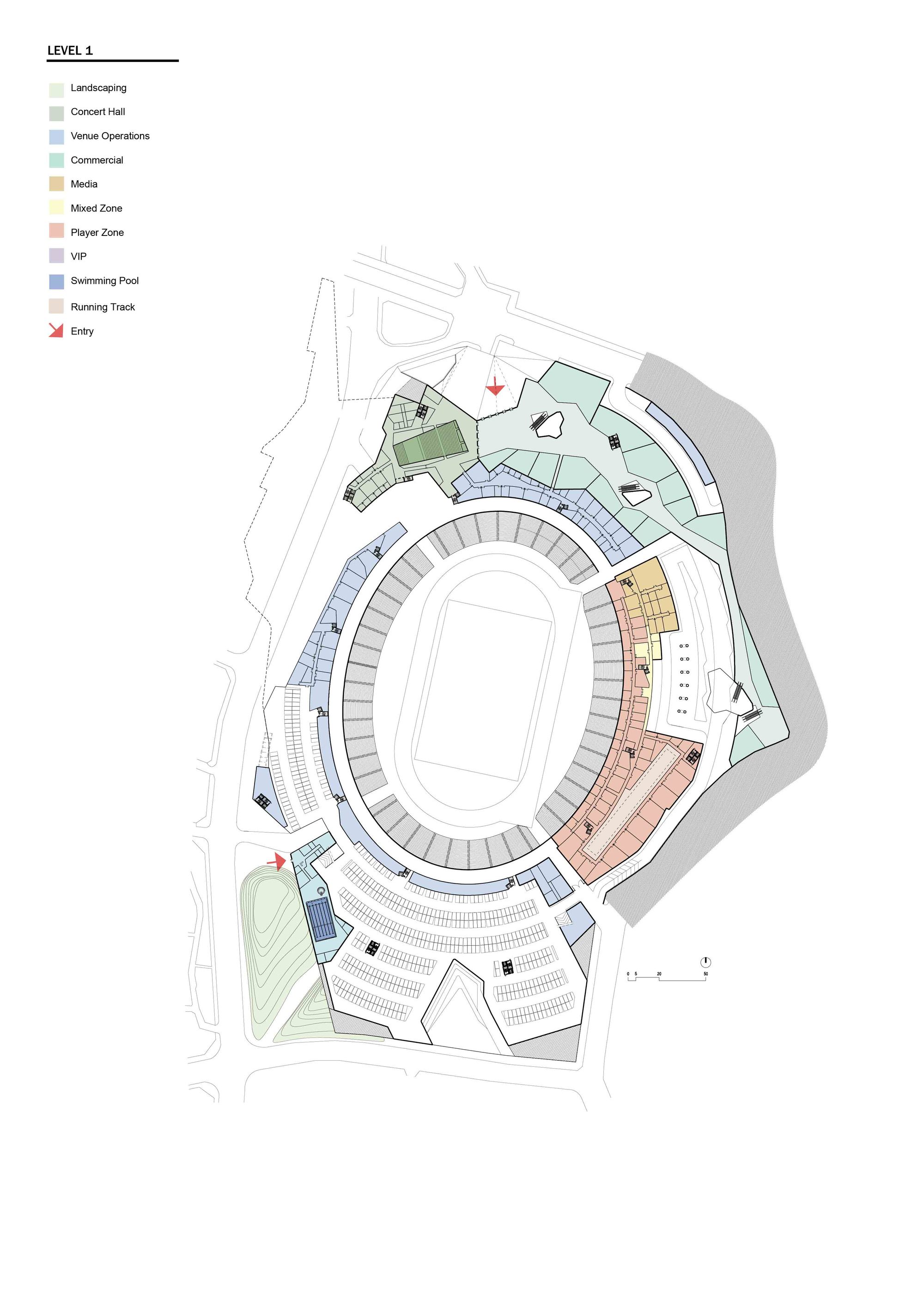 Gallery of Japan National Stadium Competition Entry / Jackson ...
