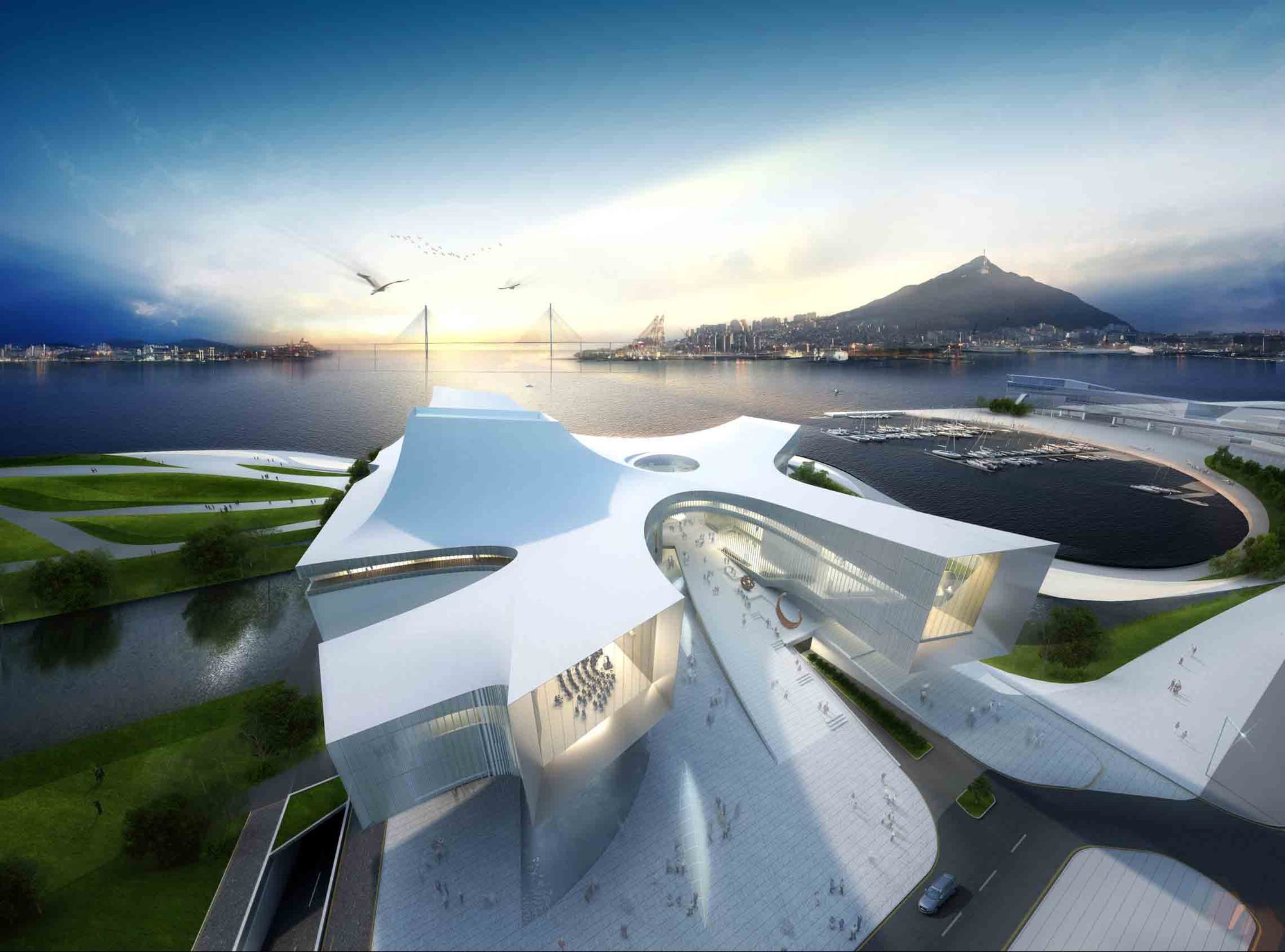 Gallery of Busan Opera House Second Prize Winning Proposal / designcamp ...