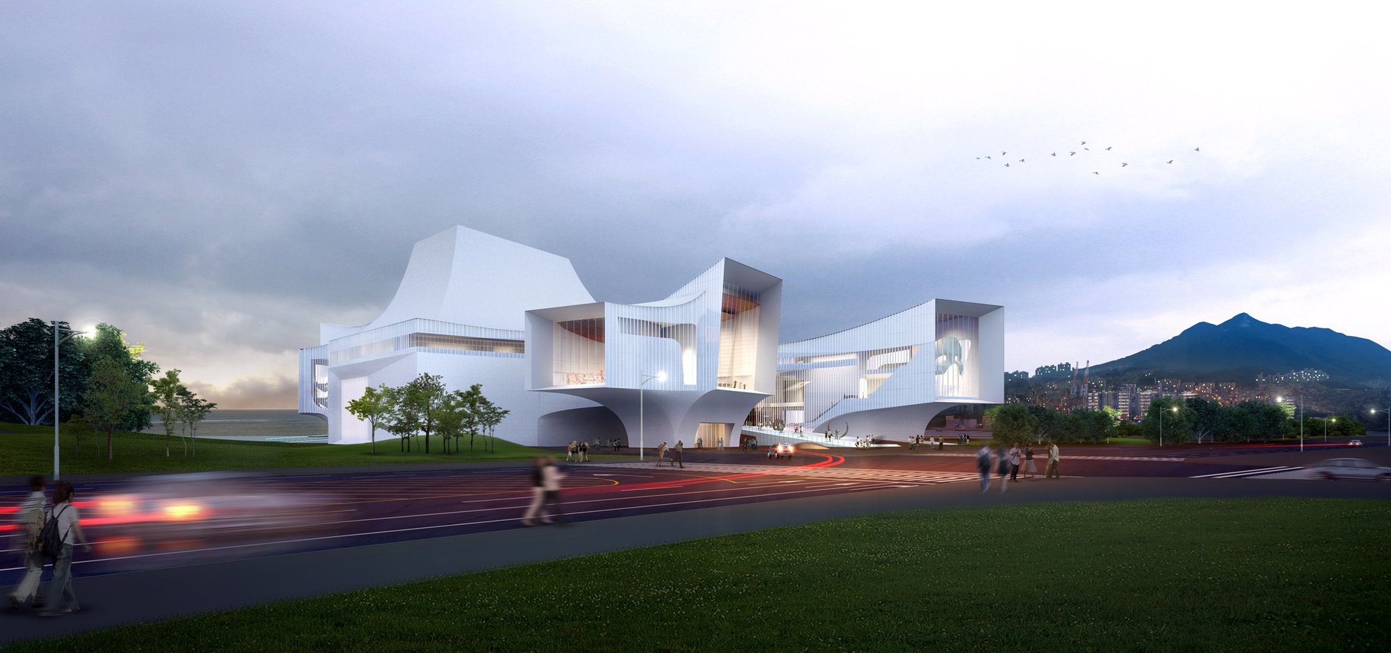 Gallery of Busan Opera House Second Prize Winning Proposal / designcamp ...