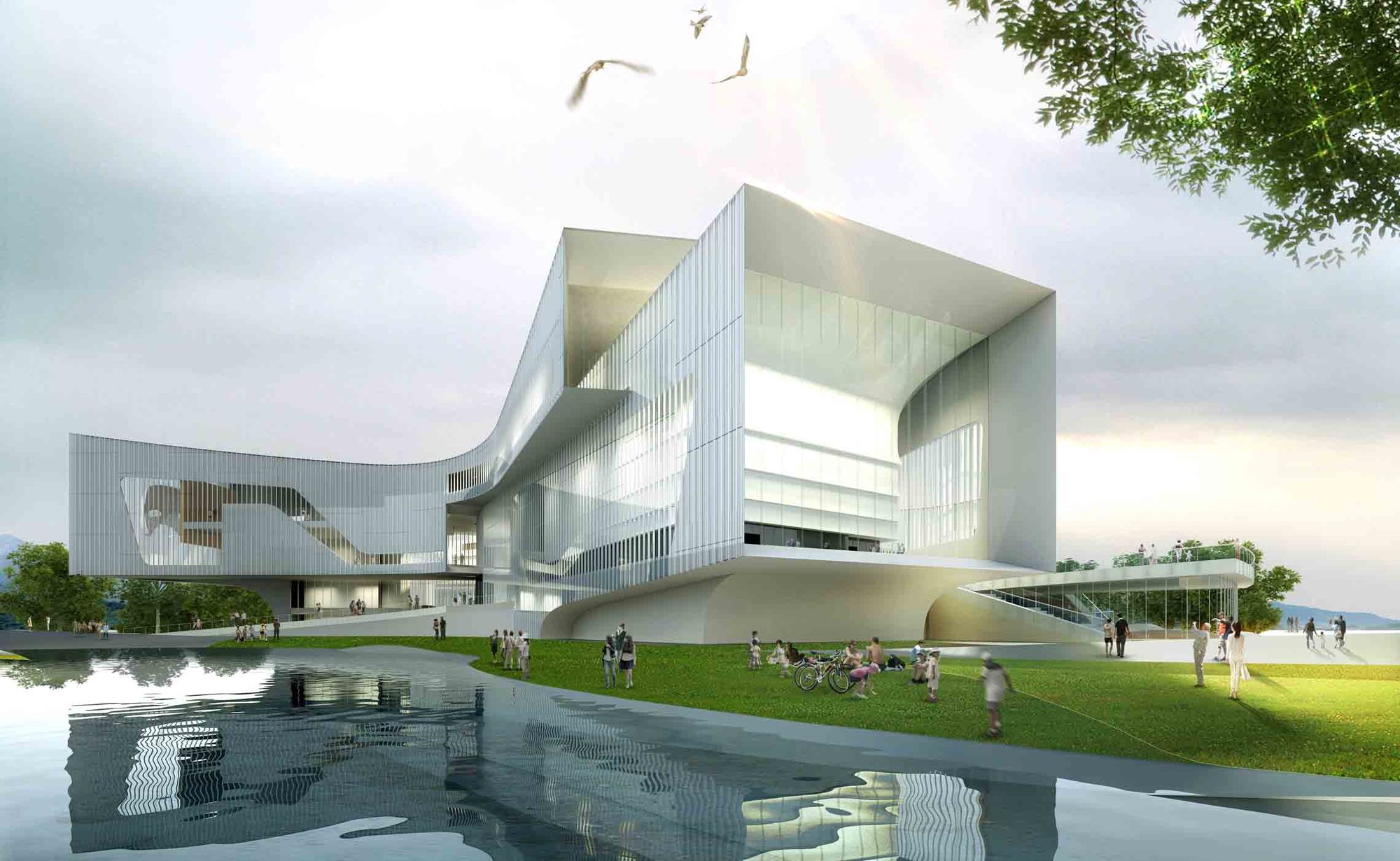 Gallery of Busan Opera House Second Prize Winning Proposal / designcamp ...