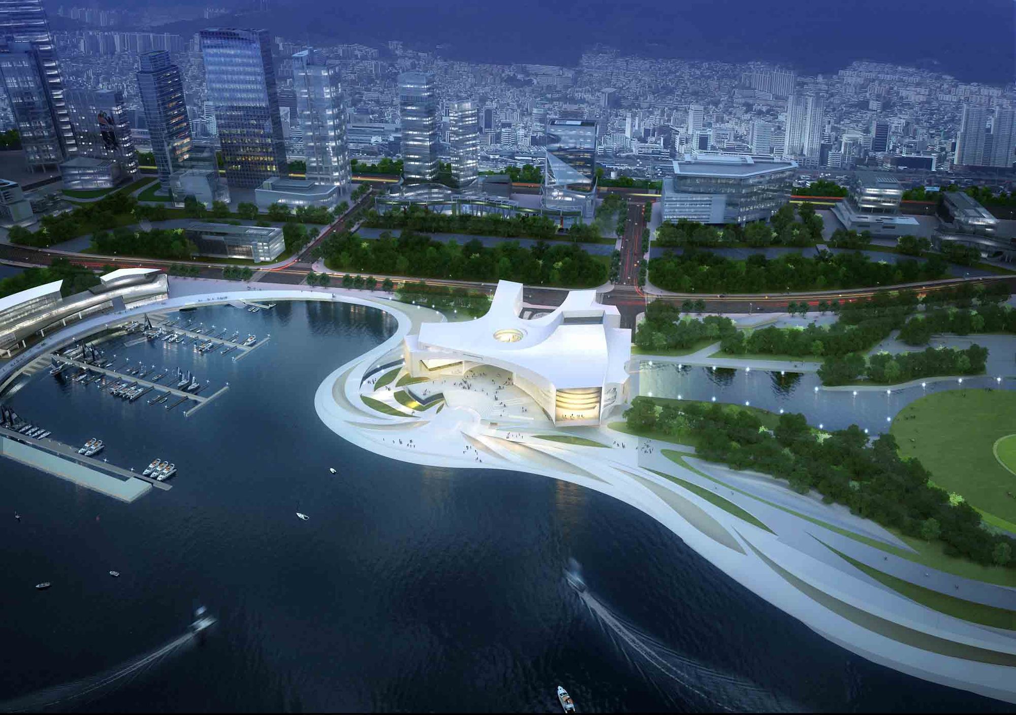 Gallery of Busan Opera House Second Prize Winning Proposal / designcamp ...