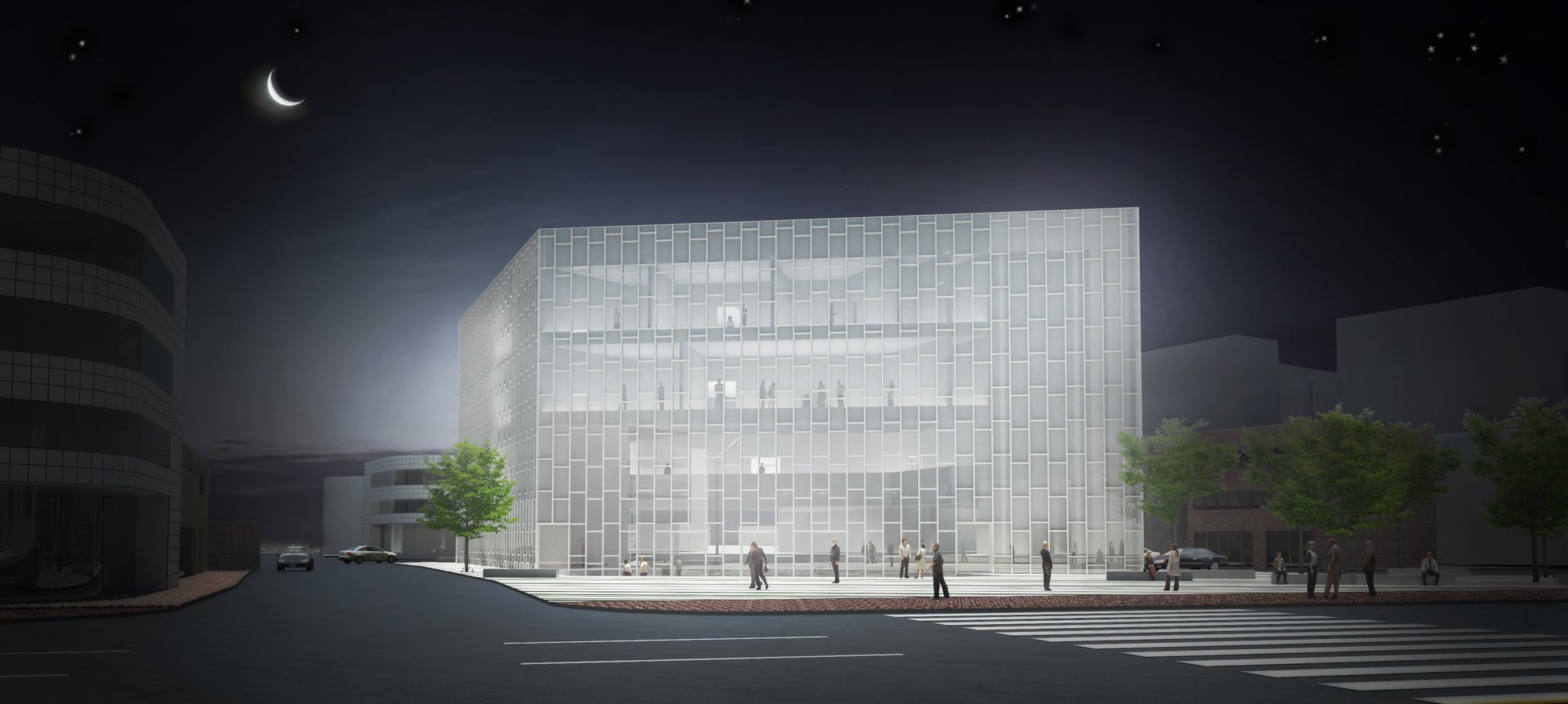 Gallery of Daegu Gosan Public Library Second Prize Winning Proposal ...