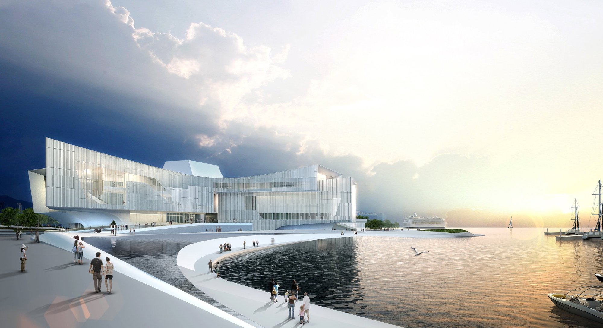 Gallery of Busan Opera House Second Prize Winning Proposal / designcamp ...