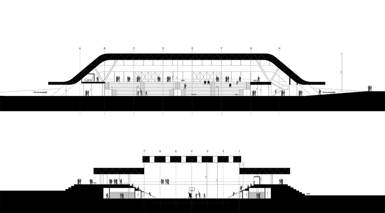 Multi-Purpose Sports Hall Competition Entry / MACA Estudio + Virai ...
