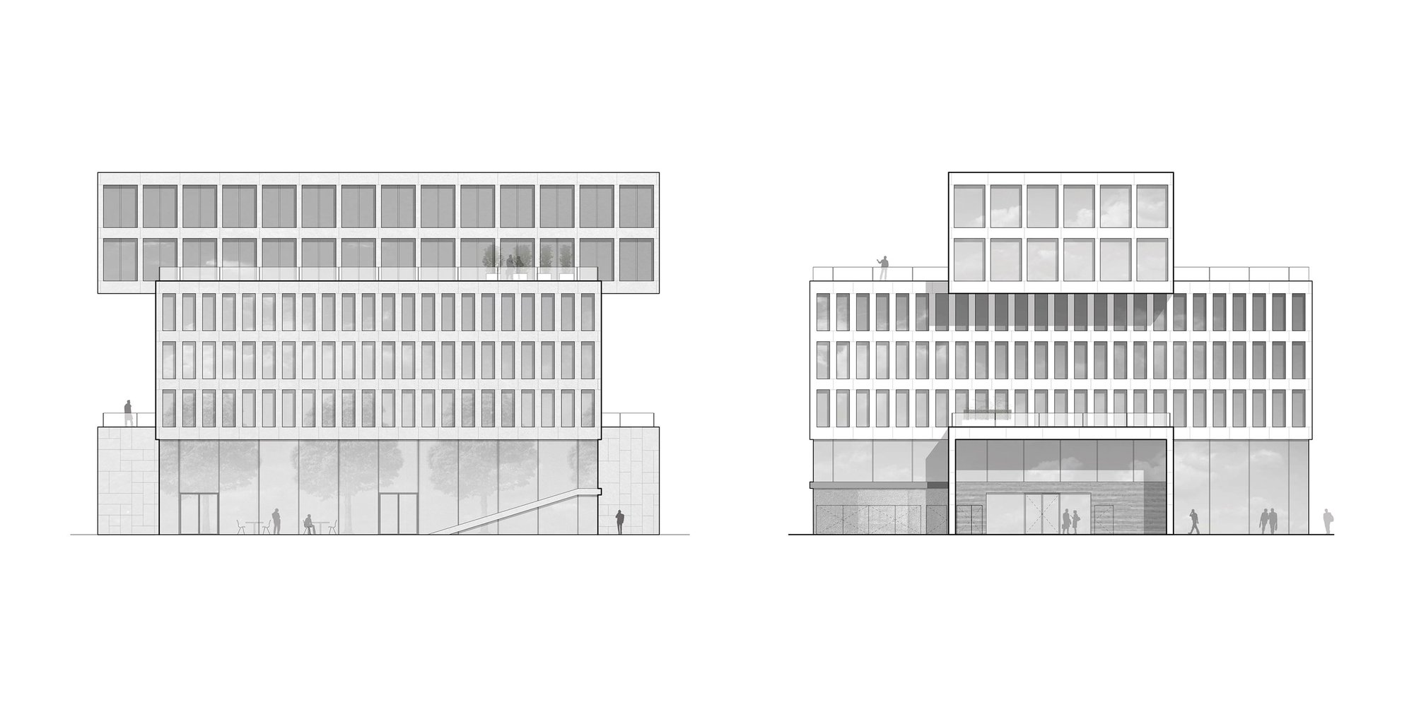Gallery of Multi-Functional Headquarters of Edel AG Competition Entry ...