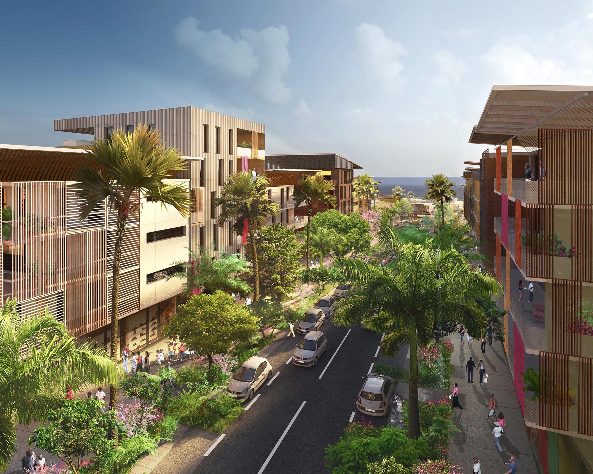 Gallery of Beauséjour ZAC: Tropical Town Urban Development Proposal ...