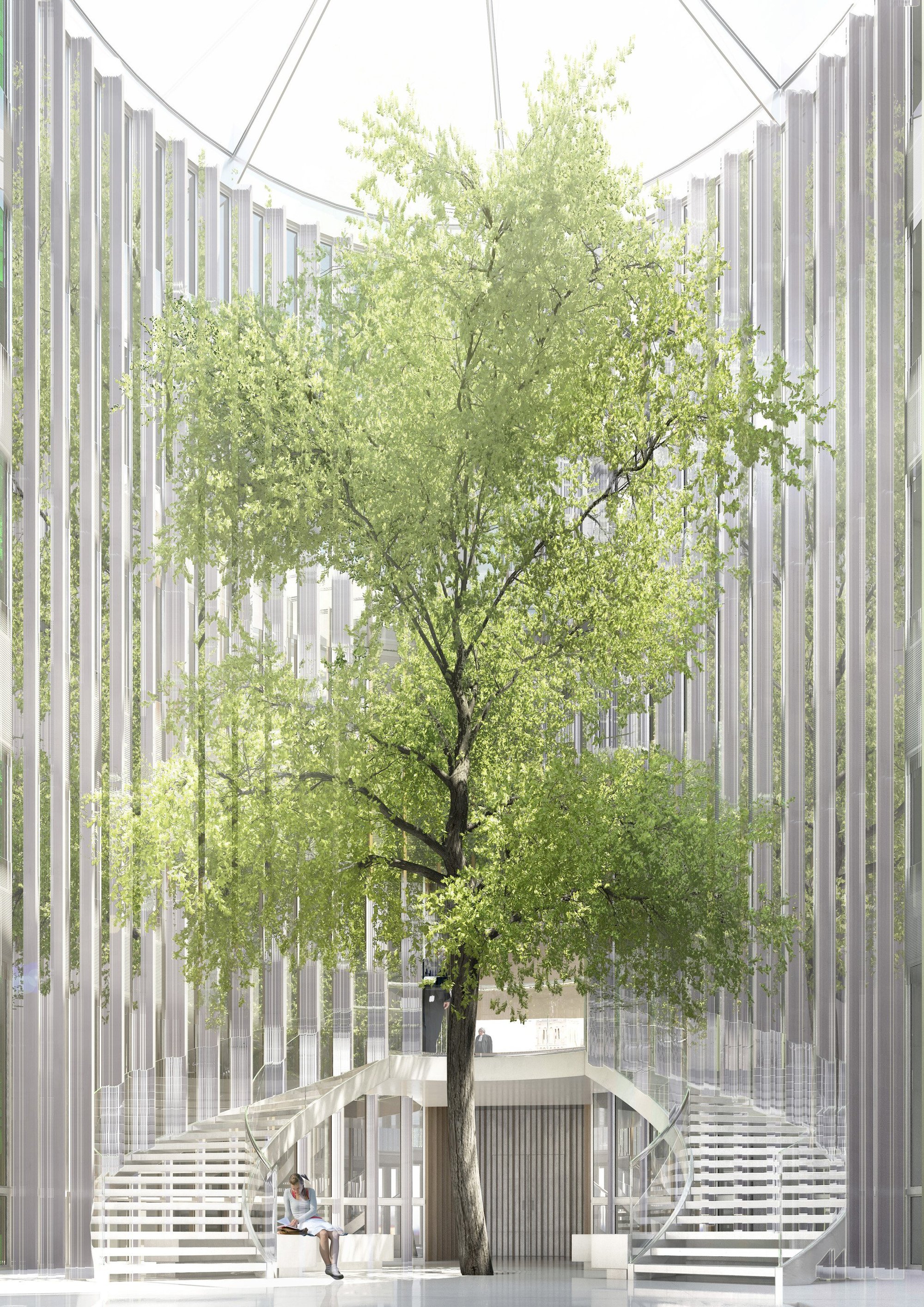 Gallery of New Law Courts of Caen Competition Entry / be baumschlager ...