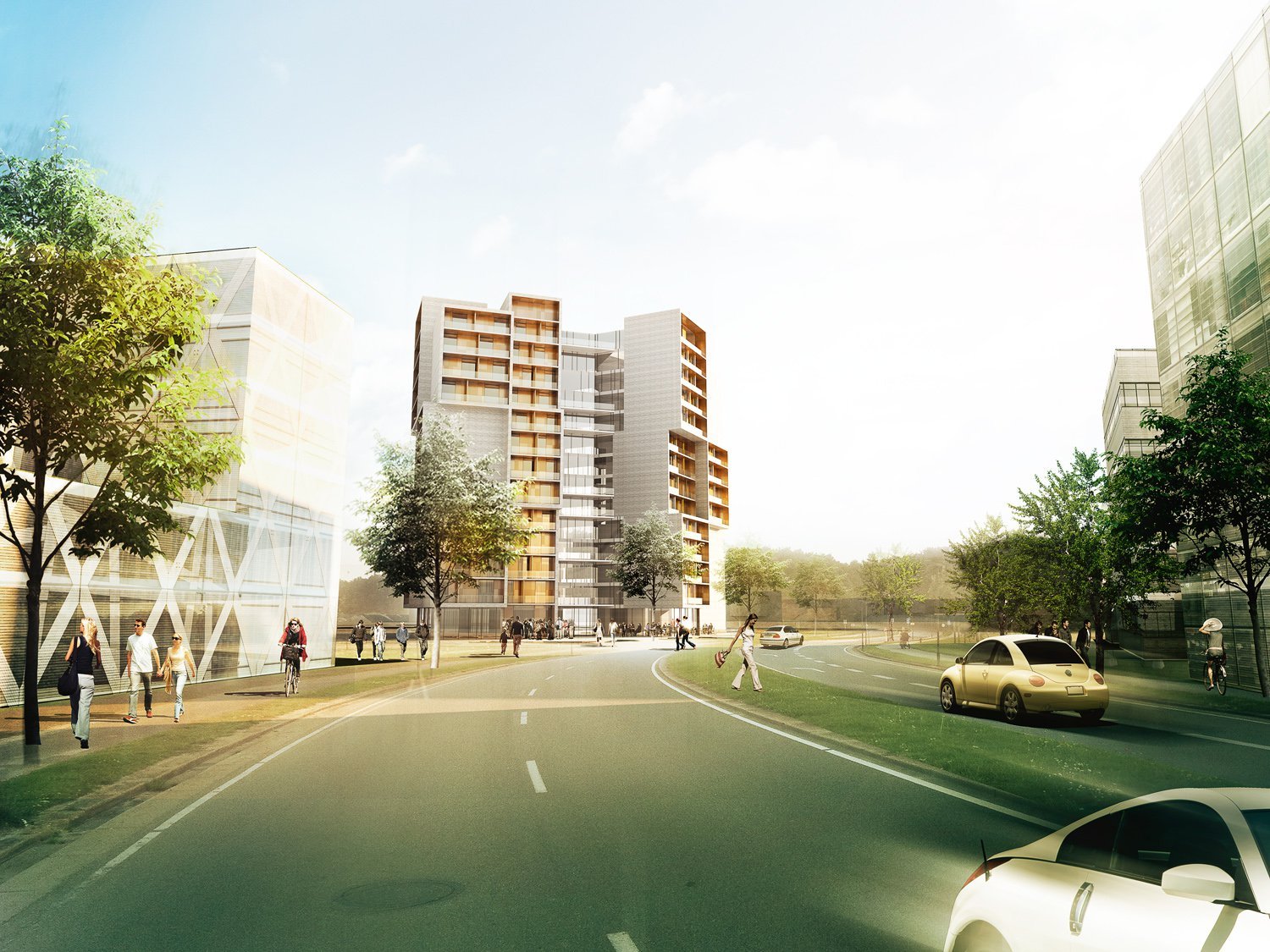 Gallery of University of Southern Denmark Student Housing Winning ...
