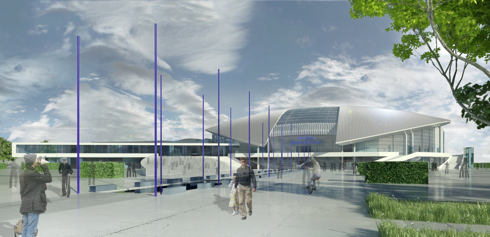 Gallery of Sports Hall Competition Entry / Studio EL - 7