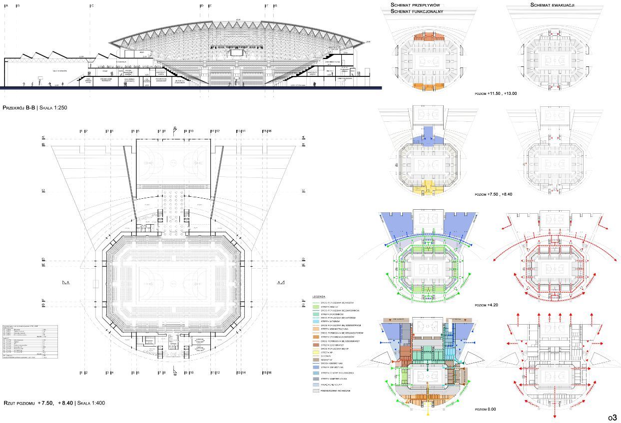 Gallery of Sports Hall Competition Entry / Studio EL - 3