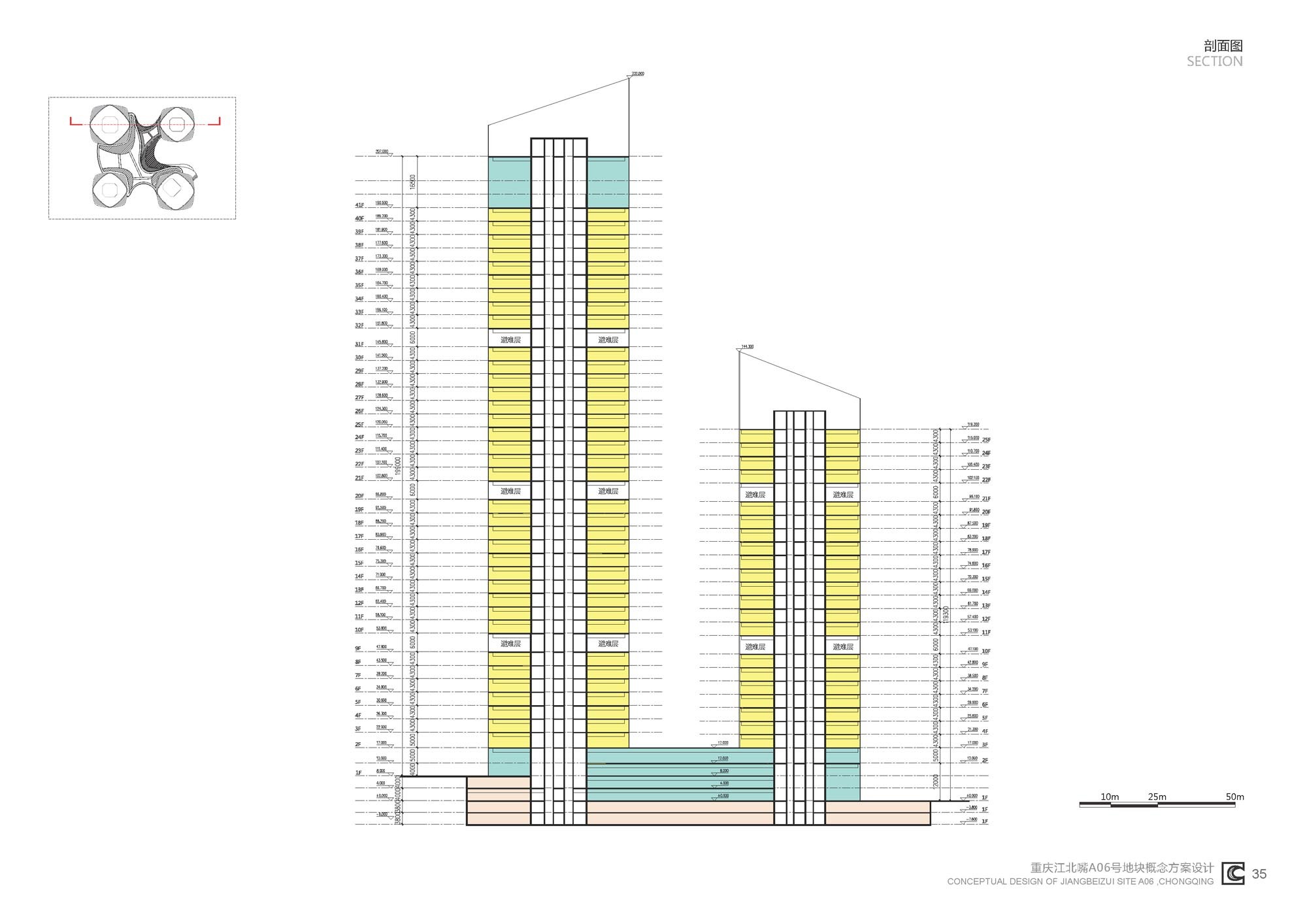 Chongqing Business Center Proposal / United Design Group | ArchDaily