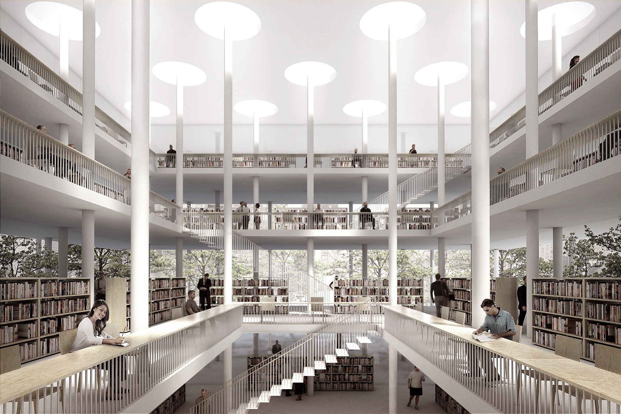 Gallery of Between Books and Trees / JAJA - 21