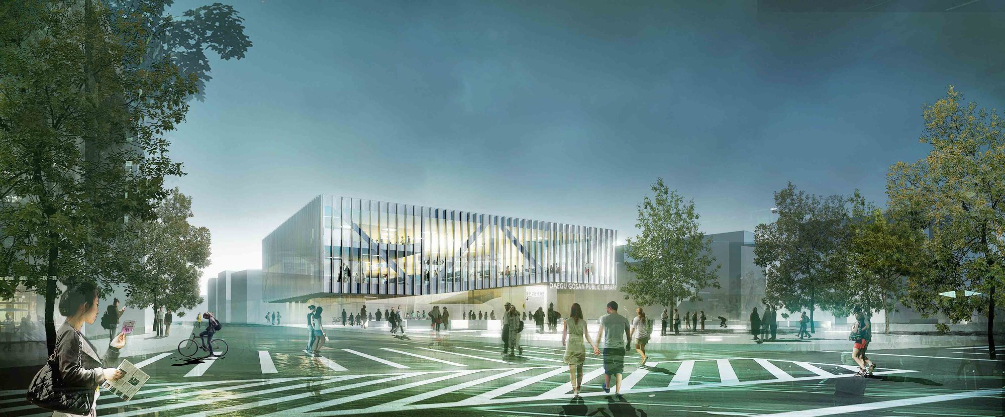 Gallery of Daegu Gosan Public Library Competition Entry / Group8 - 15