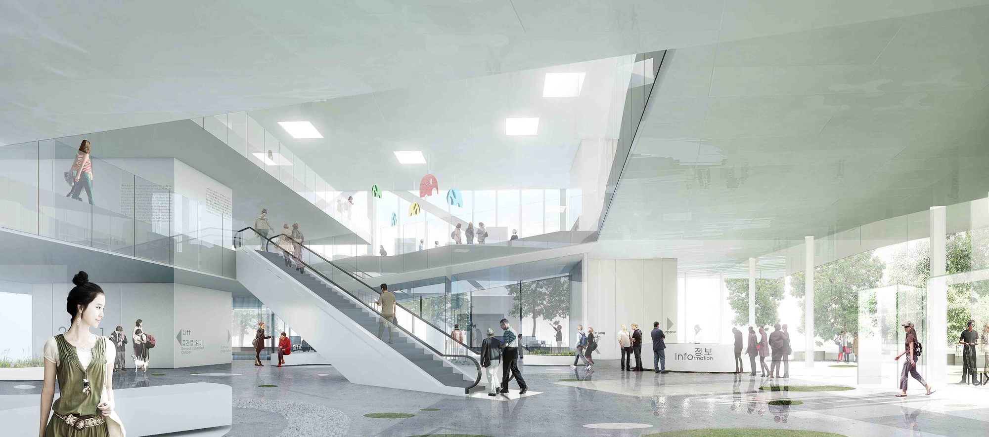 Gallery of Daegu Gosan Public Library Competition Entry / Group8 - 14