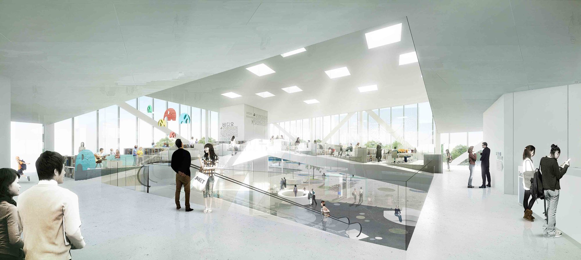 Gallery of Daegu Gosan Public Library Competition Entry / Group8 - 13