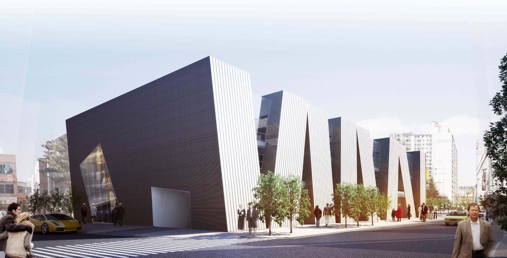 Gallery of Daegu Gosan Public Library Competition Entry / TheeAe LTD - 10