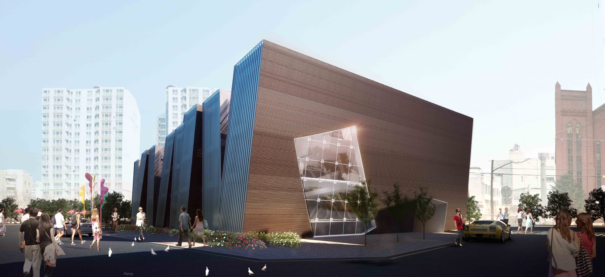 Gallery of Daegu Gosan Public Library Competition Entry / TheeAe LTD - 8