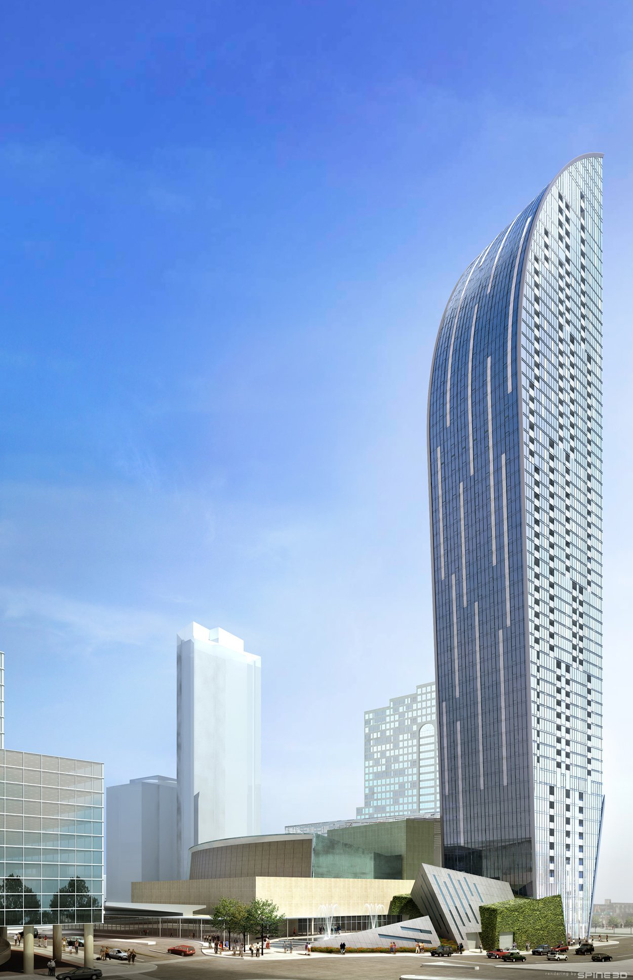 Gallery of Libeskind's "L Tower" Tops Out - 4