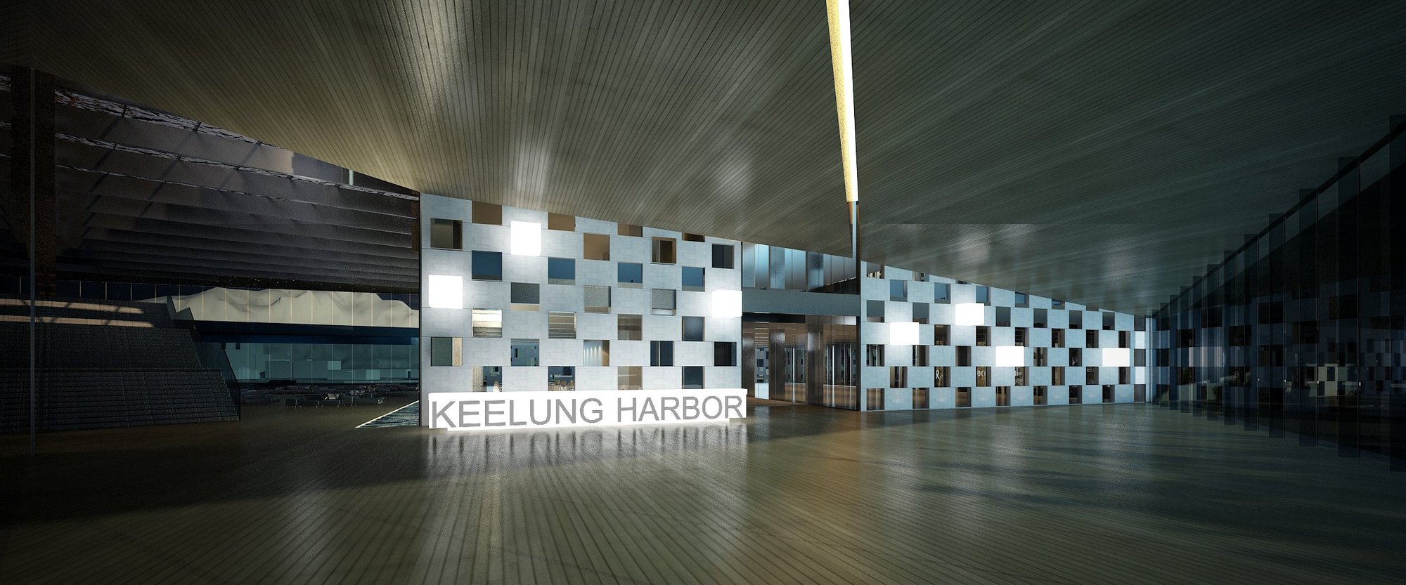 Gallery of Keelung New Harbor Service Building Competition Entry / ACDF ...