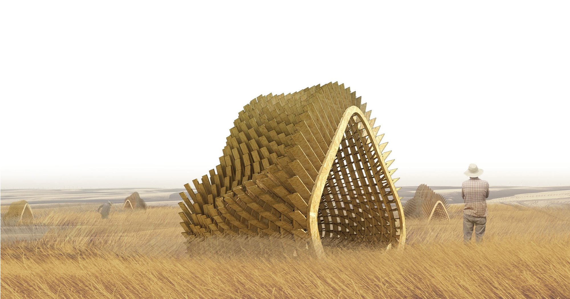Gallery of 'Harvest Wave' Exhibition for the Sukkahville Design ...