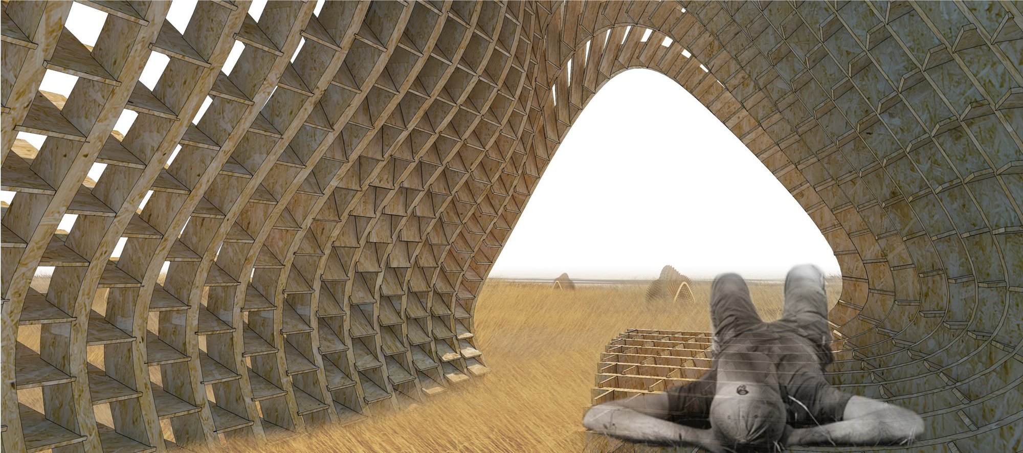 Gallery of 'Harvest Wave' Exhibition for the Sukkahville Design ...