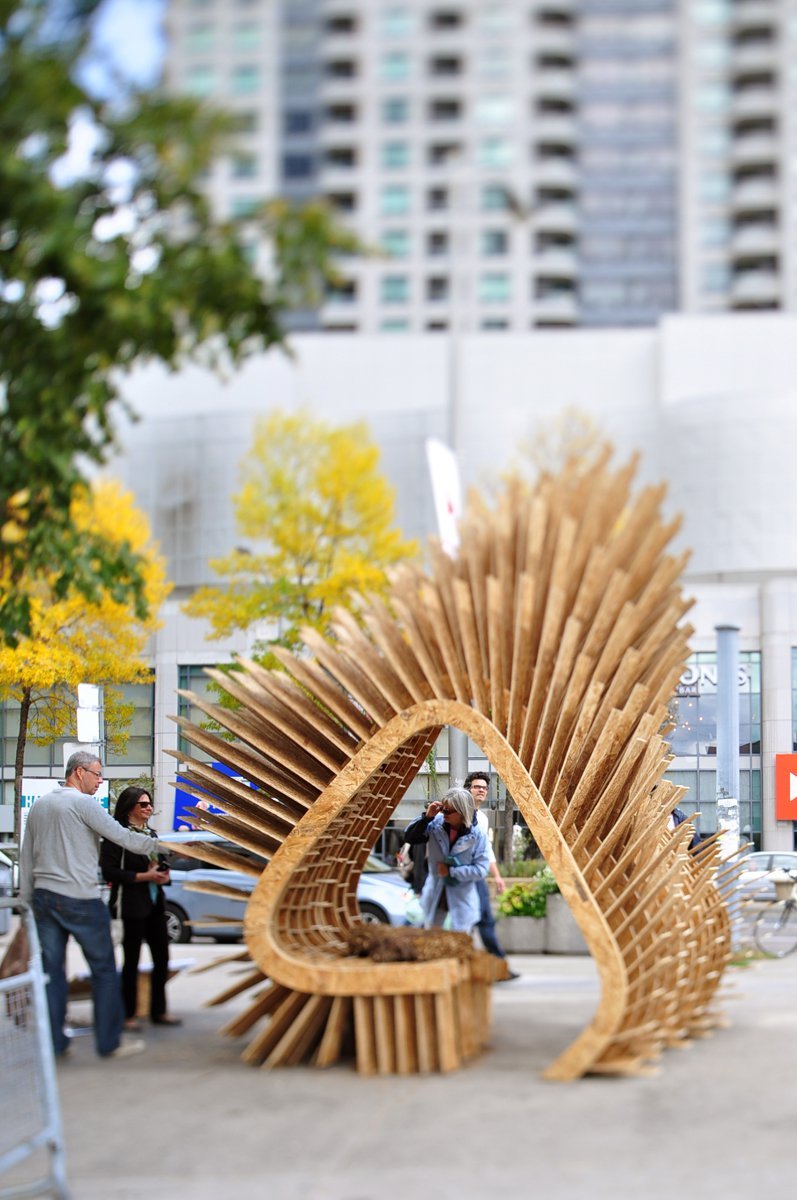 Gallery of 'Harvest Wave' Exhibition for the Sukkahville Design ...