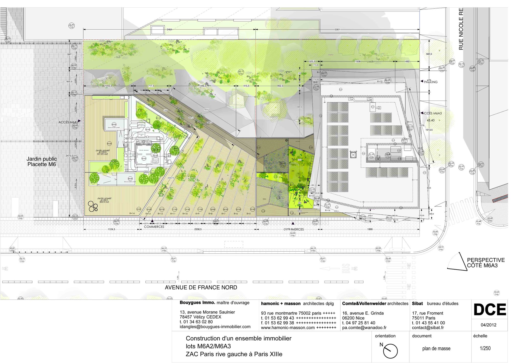 Gallery of The Masséna Competition Entry / Harmonic + Masson Architects ...