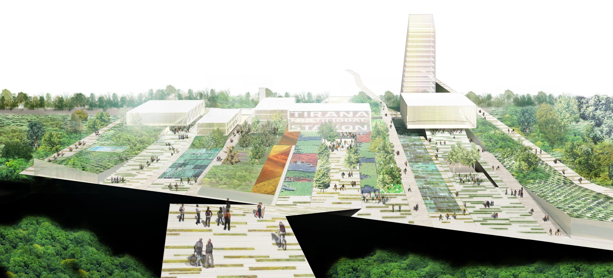 Gallery of 'Mobilicity: Tirana Multimodal Station' Proposal / Morfearch - 5