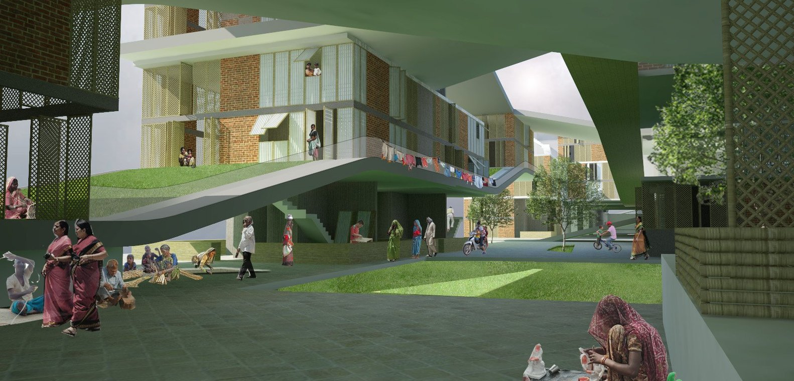 Gallery of HOf - Horizontal Farm International Ideas Competition Entry ...