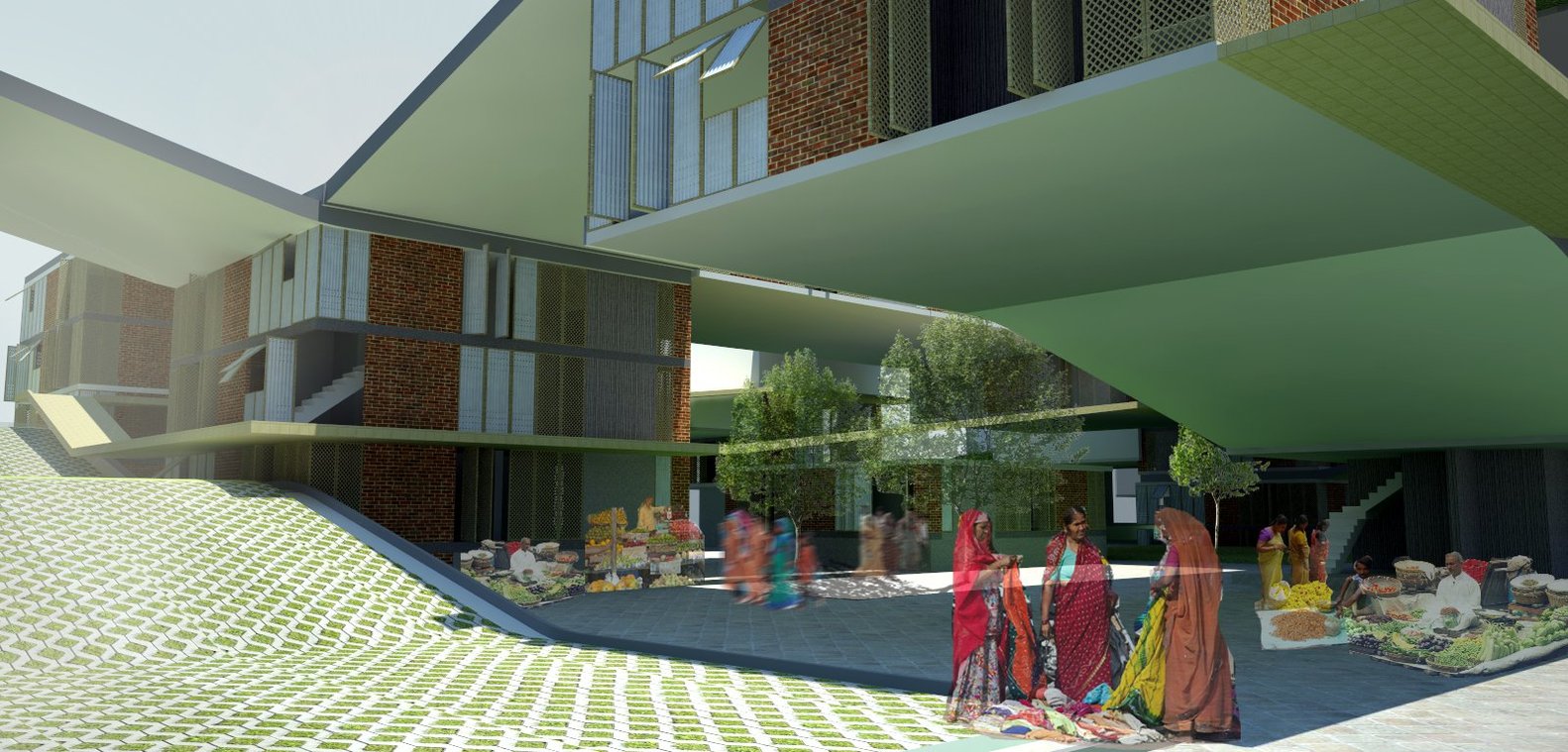 Gallery of HOf - Horizontal Farm International Ideas Competition Entry ...