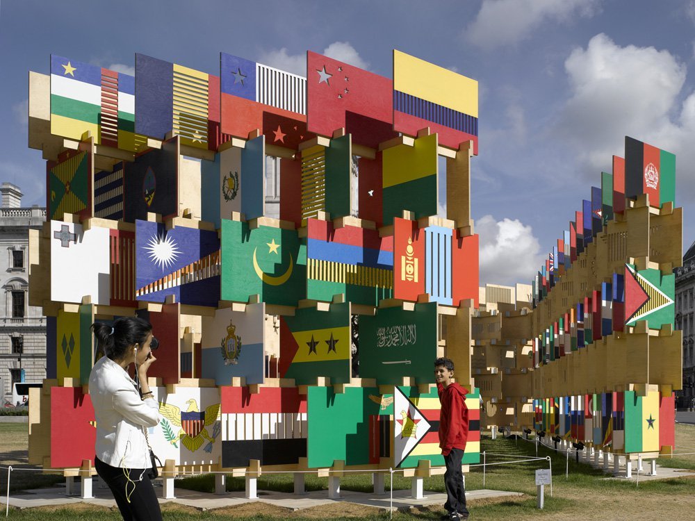 Gallery of 'House of Flags' Installation / AY Architects - 5