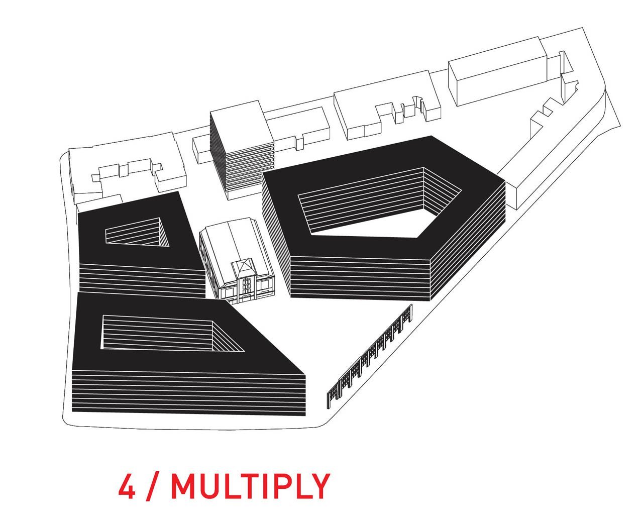Gallery of Badel Block Complex Proposal / Popular Architecture - 5