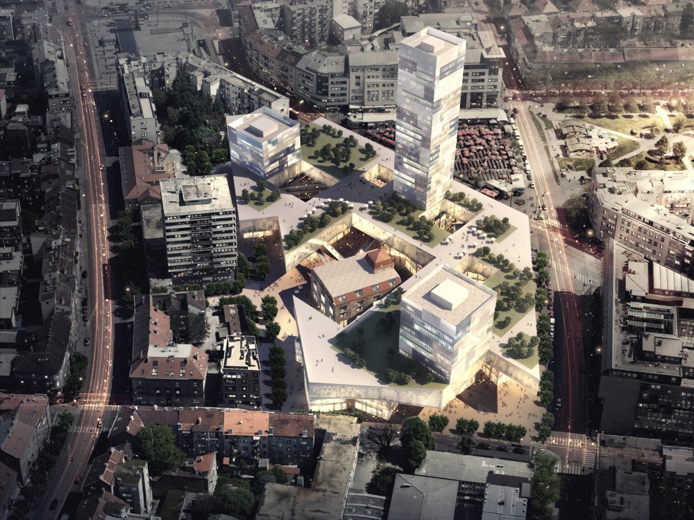 Gallery of Badel Block Complex Proposal / WAU Design - 10