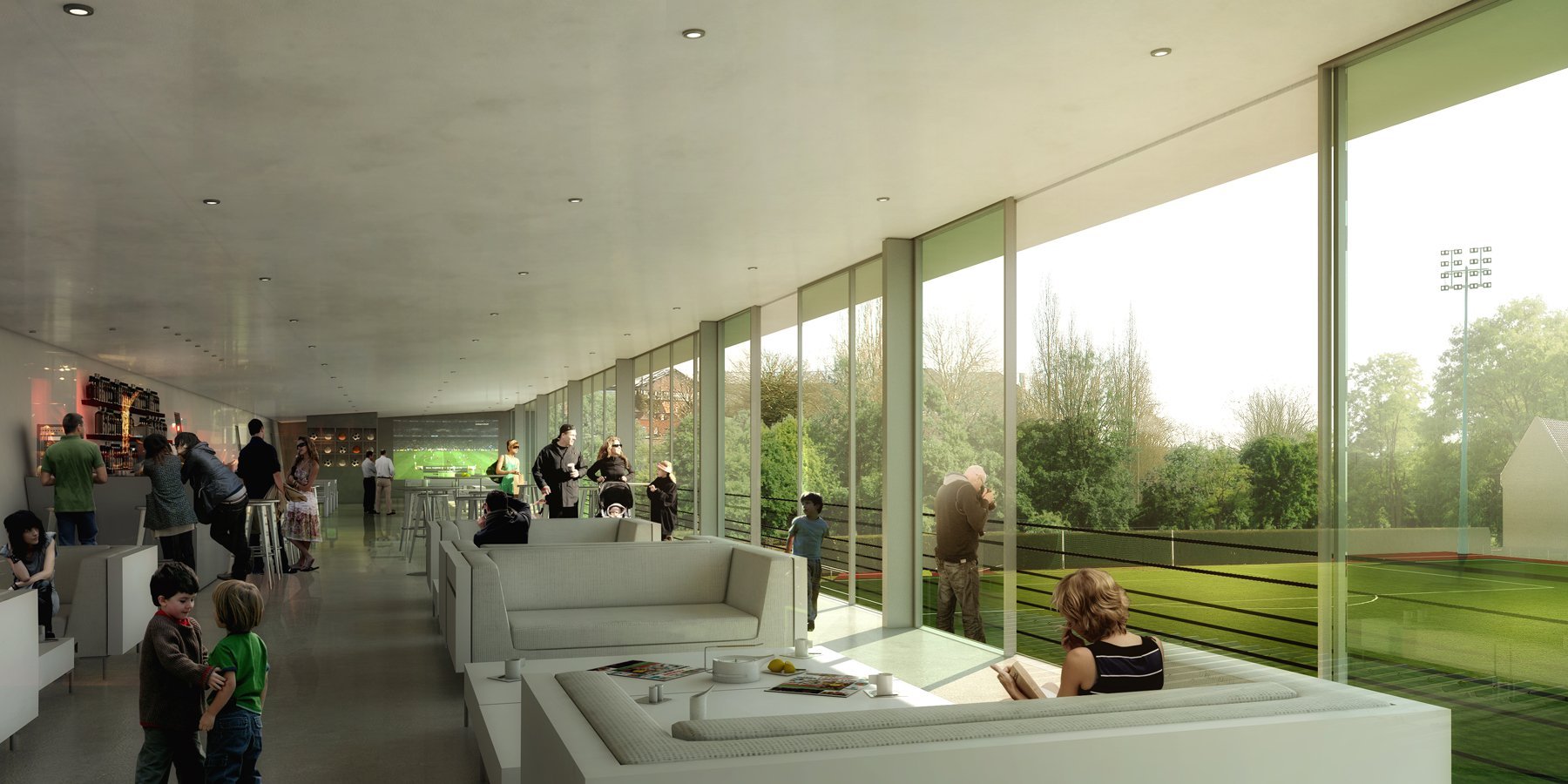 Gallery of Sports Facility / sam architecture - 2