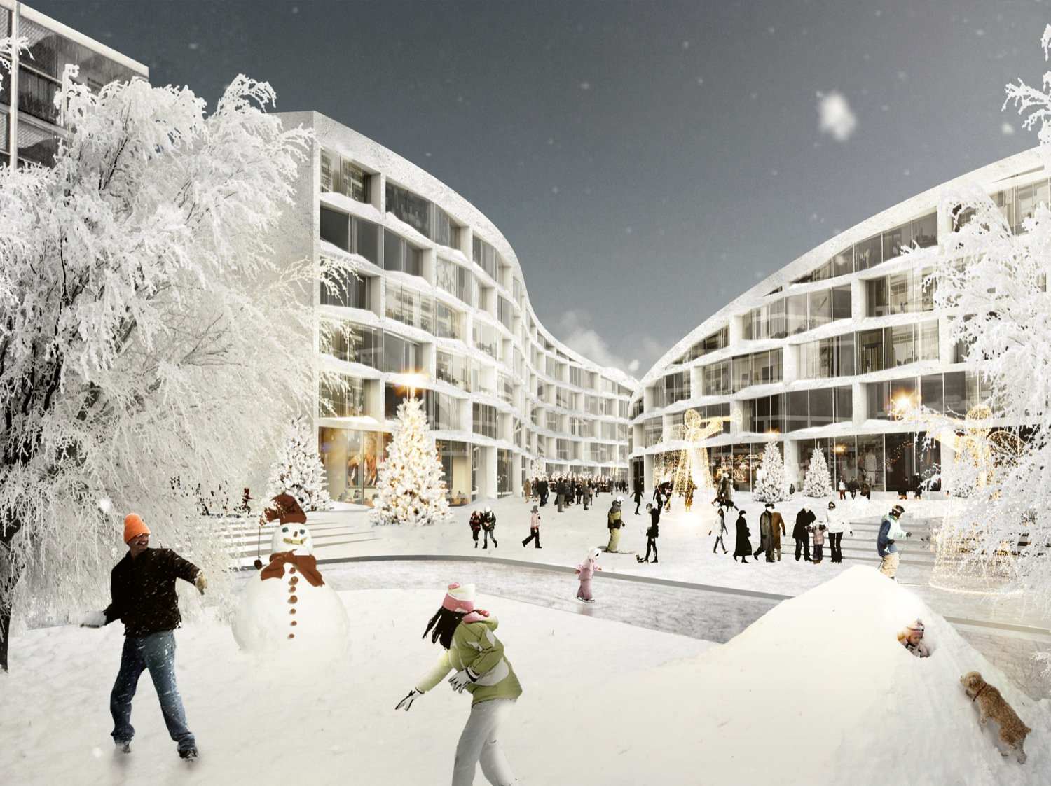 Gallery of BIG unveils a Ski Resort in Lapland - 31