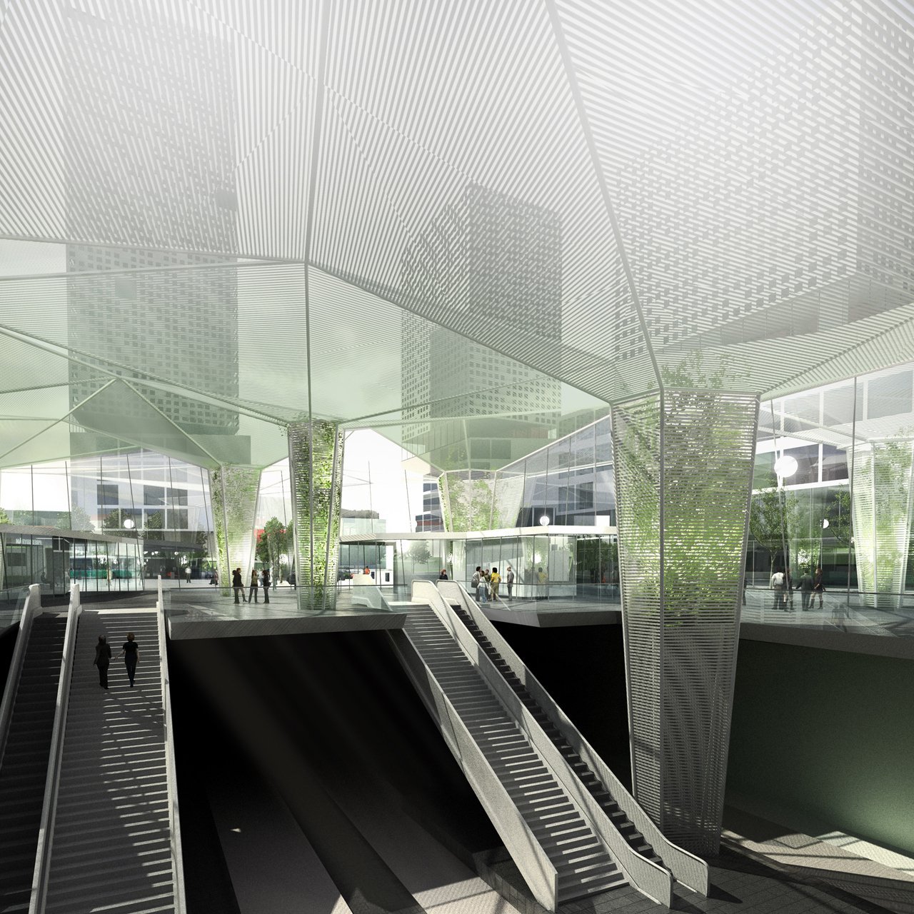 Gallery of Train Station / Metro Architects - 9