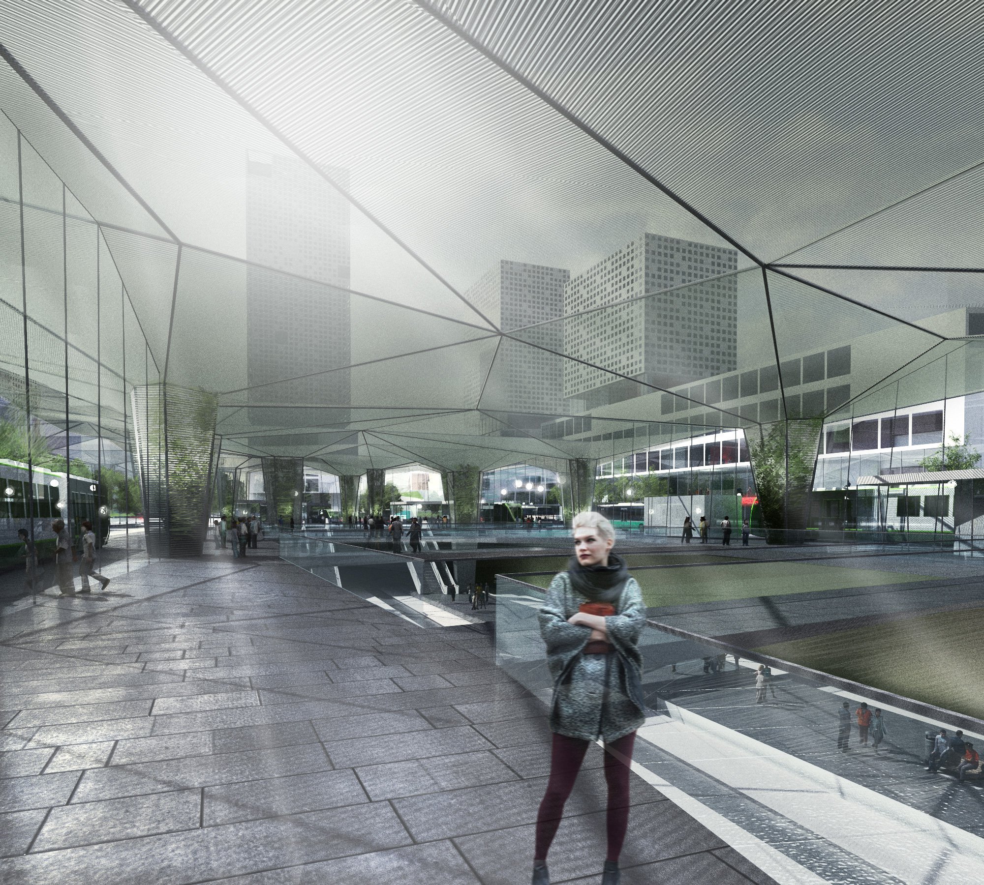 Gallery of Train Station / Metro Architects - 7