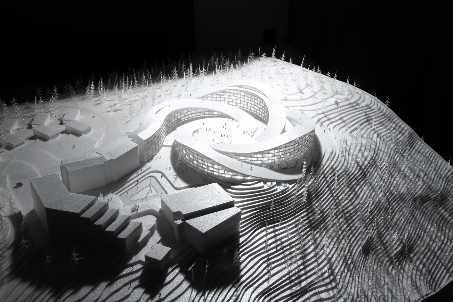 BIG unveils a Ski Resort in Lapland | ArchDaily