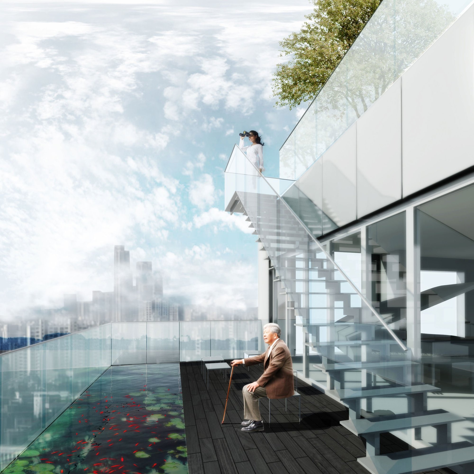 Gallery of The Cloud: Two Connected Luxury Residential Towers / MVRDV - 5