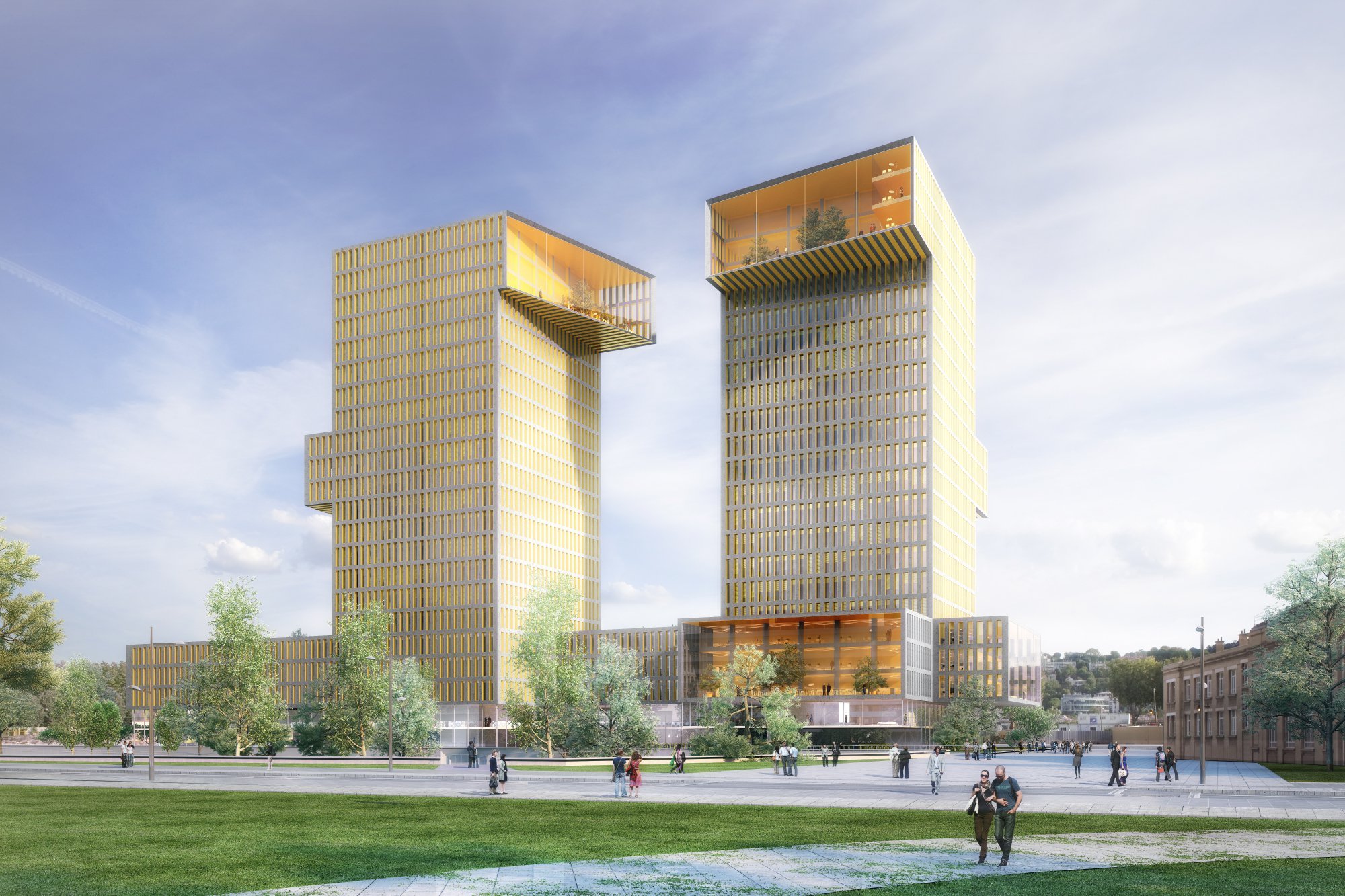 Gallery of Zac Seguin Office Building / ECDM Architectes - 8