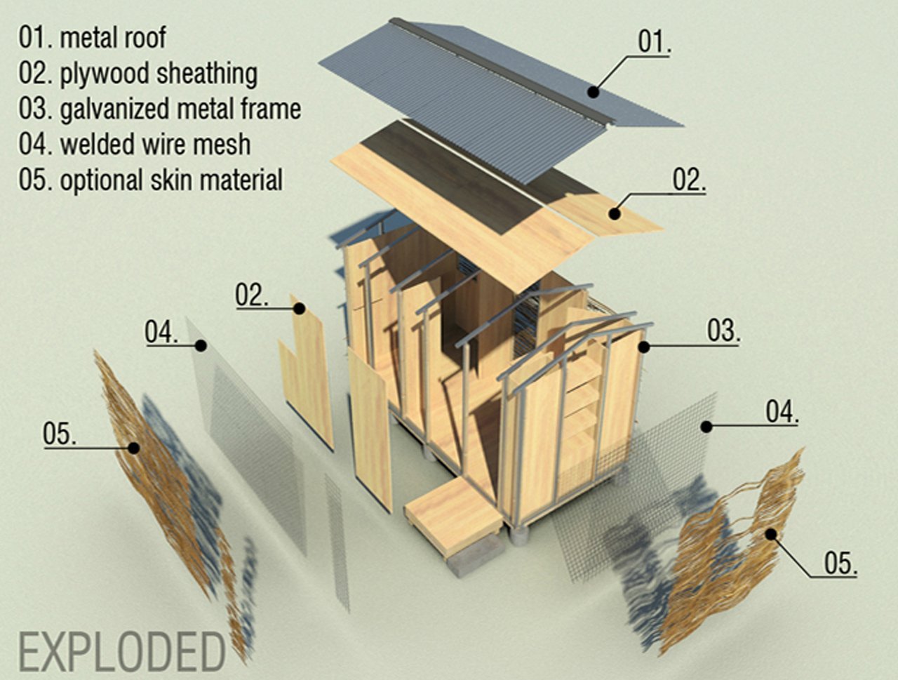 Update: Transitional Shelter Project in Haiti / MICA | ArchDaily