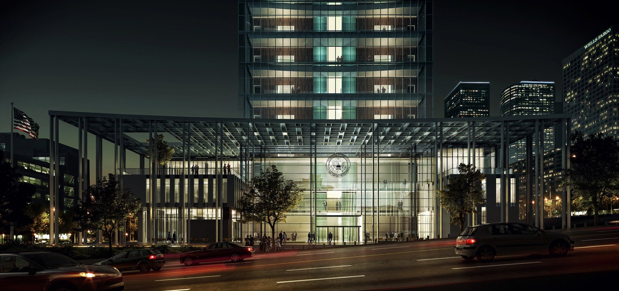 Gallery of New United States Courthouse Competition Entry / NBBJ - 2