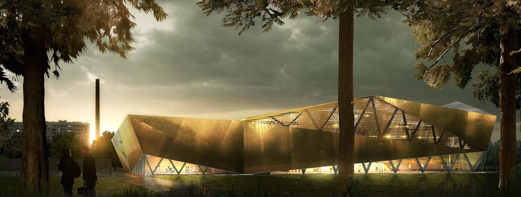 Gallery of Multi-Sports Complex Competition Winning Proposal / Archi5 ...
