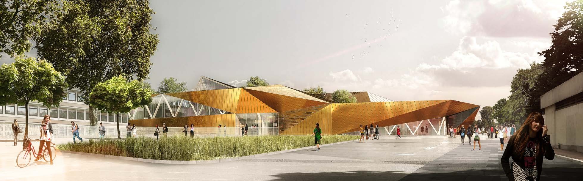 Gallery of Multi-Sports Complex Competition Winning Proposal / Archi5 ...