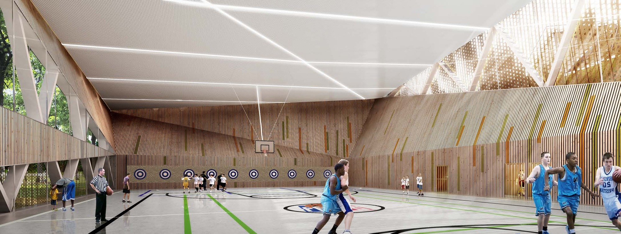 Gallery of Multi-Sports Complex Competition Winning Proposal / Archi5 ...